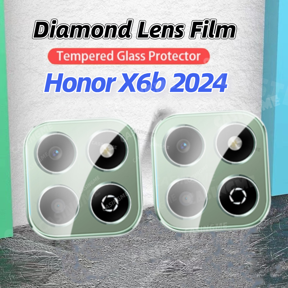 Honor X6b 2024 3Dกล้องเลนส์ProtectorสําหรับHonor X6b X 6b X6 b HonorX6b bX6 4G 5G 2024 กระจก ...