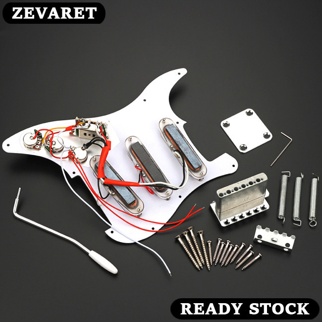 Zevaret Guitar Pickguard Pickups Kit DIY ชุดกีตาร์ไฟฟ้า 6 สาย Pickguard ...