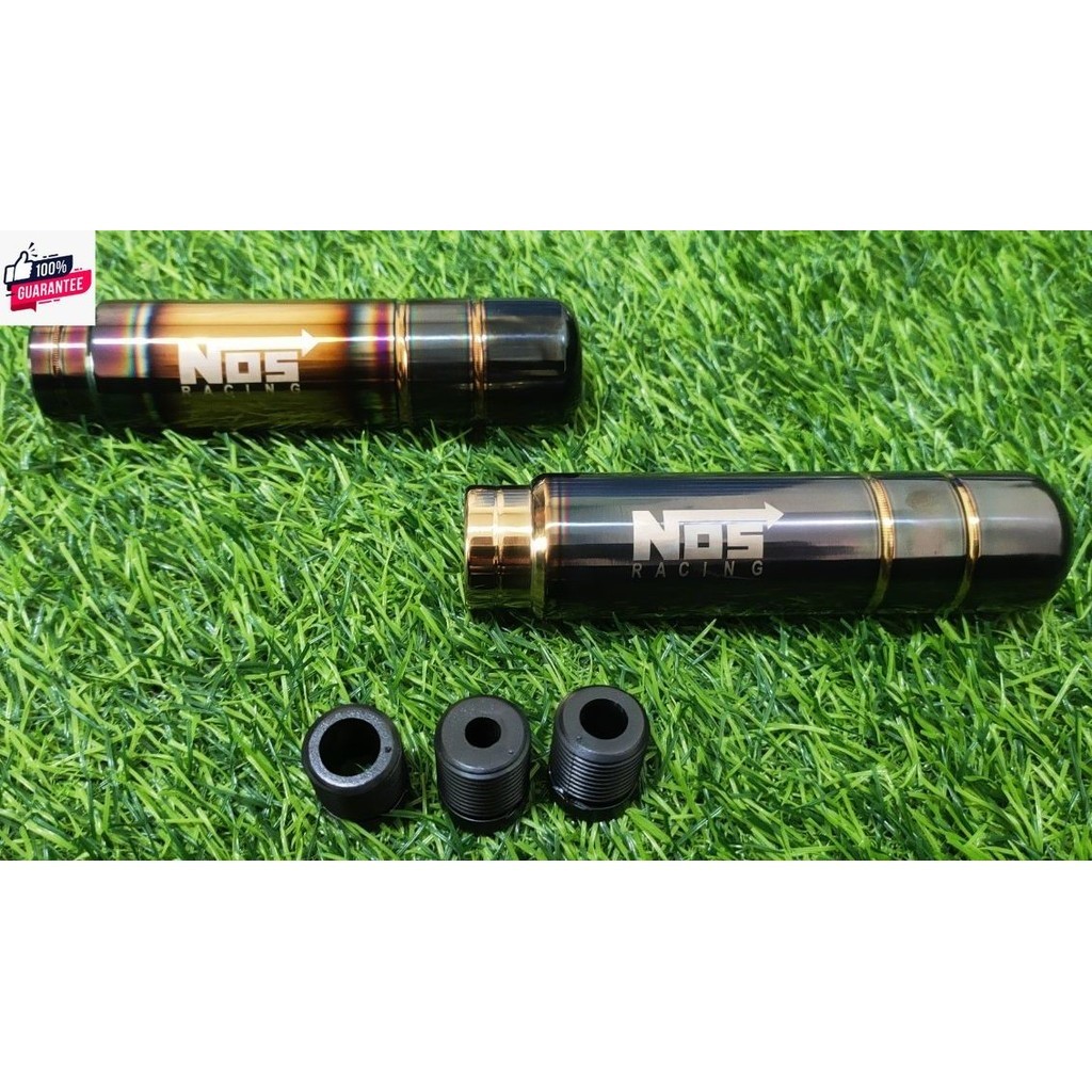 หัวเกียร์ไทเท งานไดร์แท้ สีสวยมาก งานเนี๊ย มี 2 แให้เลือก ดำทองกลาง และ ...