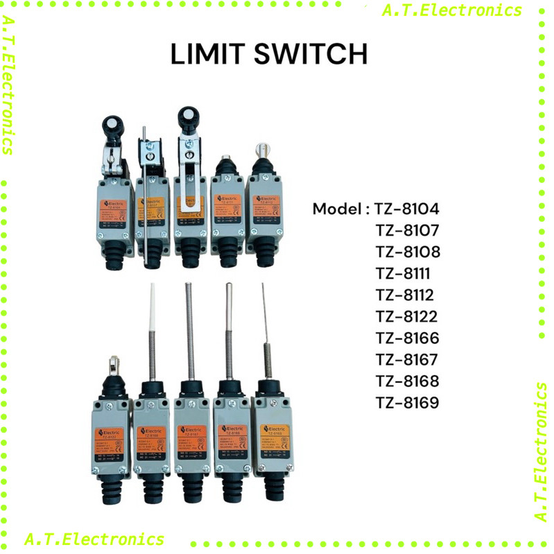 พร้อมส่งMicro Switch LIMIT SWITCH Model:TZ-8104 TZ-8107 TZ-8108 TZ-8111 TZ-8112 TZ-8122 TZ-8166 ...