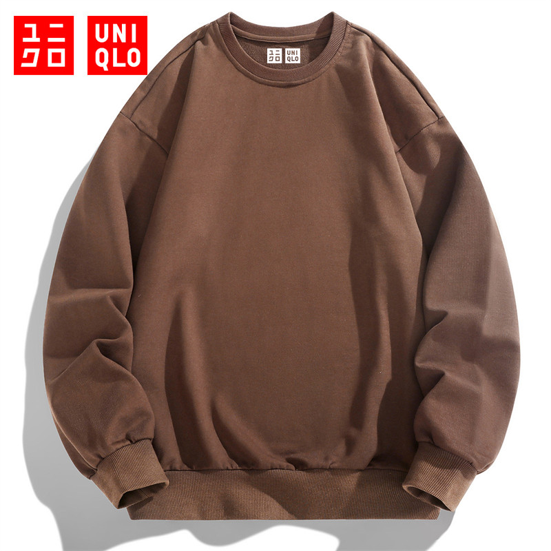 M-4XL Uniqlo เสื้อกันหนาวลําลอง แขนยาว แฟชั่นฤดูหนาว สไตล์สปอร์ต สําหรับชาย | Shopee Thailand