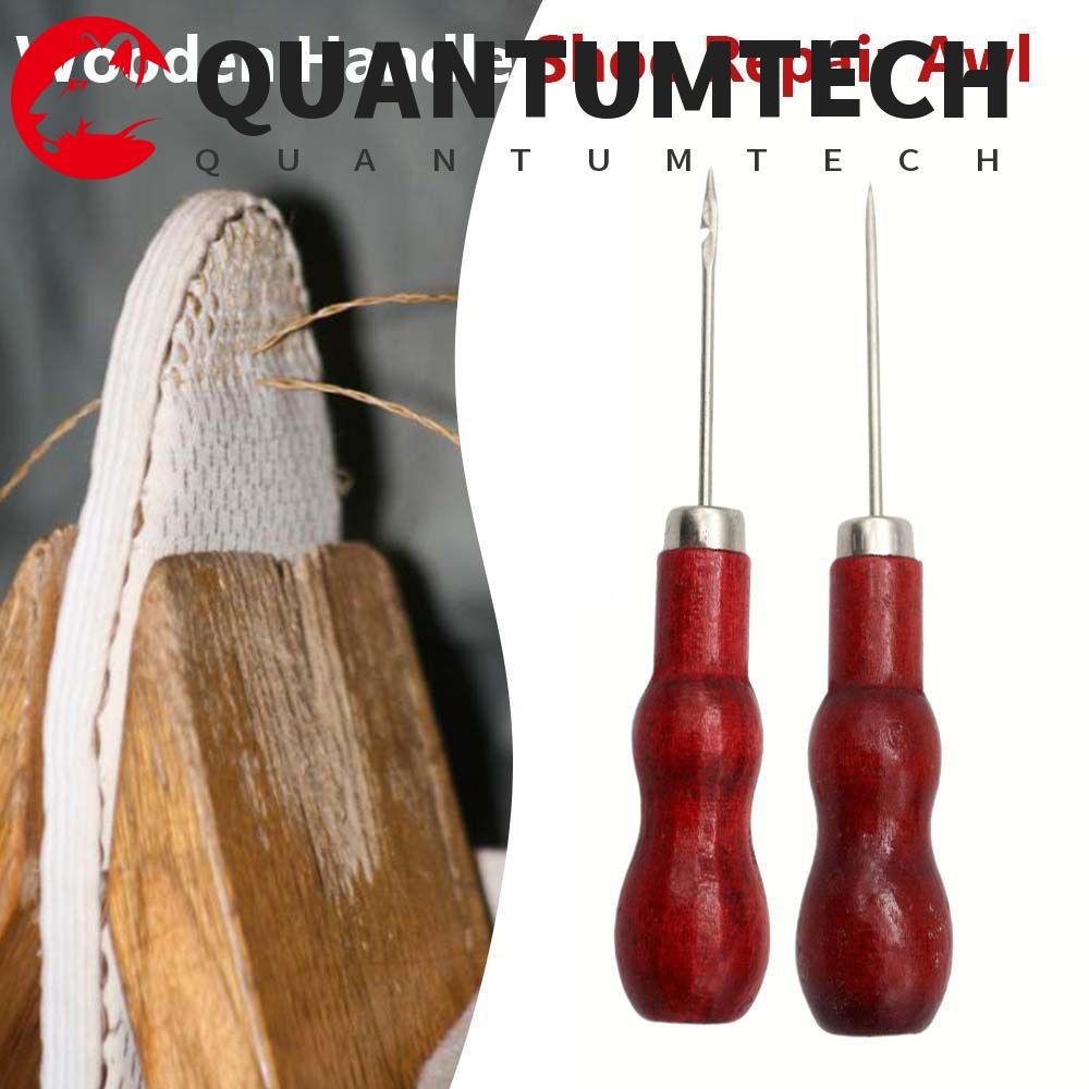 Quantumtech รองเท้าซ่อมเข็ม DIY 1 ชิ้น Punch เจาะรองเท้าผ้าใบ Hand Stitcher | Shopee Thailand