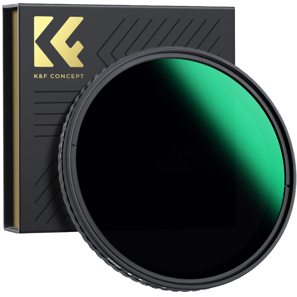 K&f Concept NANO-X Variable ND Filter ND8-ND128 (3-7 Stop) HD Hydrophobic VND Filter 37mm-82mm ...