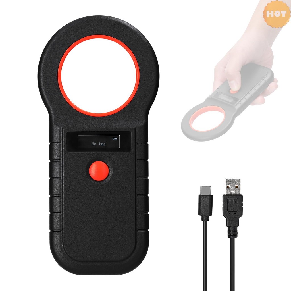 [2025 Super Sale]Pet Microchip Reader Scanner ไร้สาย RFID Handheld Chip ...