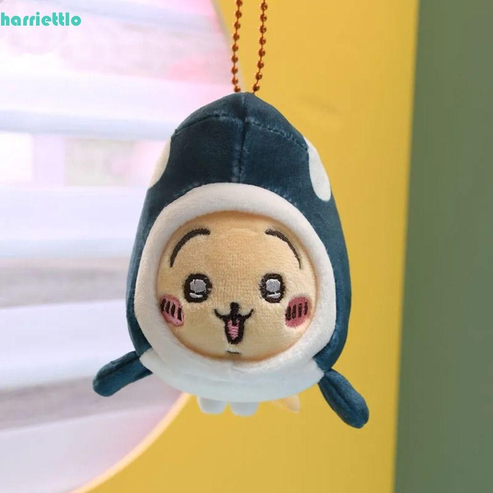 HARRIETTLO Chikawa ตุ๊กตาหมีหลอกตัวเอง, ฮูด Sunfish ขยับเอง, ฮู้ด ...