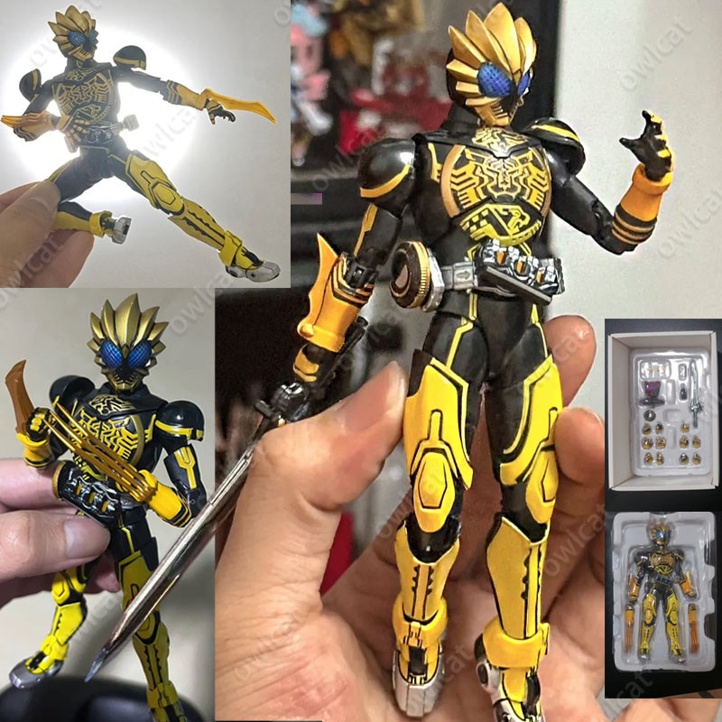 ฟิกเกอร์ Kamen Rider OOO (LaTorarTar Form Ver.) SHF 15cm Lion Tora ...