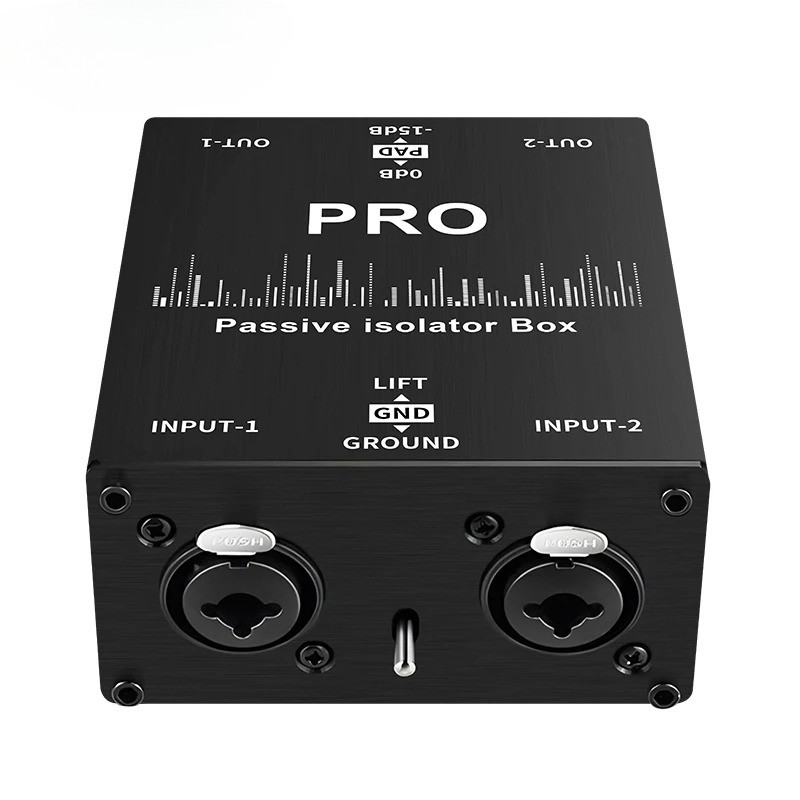 XLR Audio Isolator Current Sound Noise Cancellation Mixer ไมโครโฟน ...