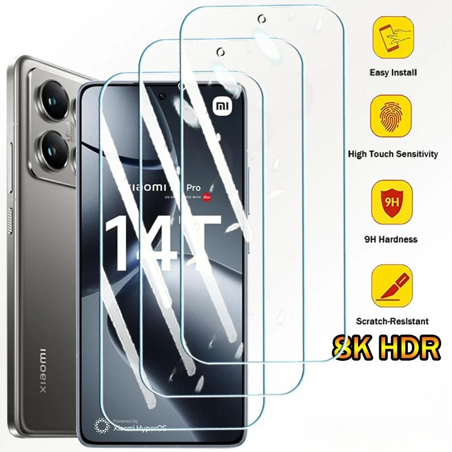5 ชิ้นกระจกนิรภัยสําหรับ Xiaomi CC9 CC9E 10 เยาวชน 14T 13T 10T Pro 12 11 Lite 15 14 13 ป้องกัน ...