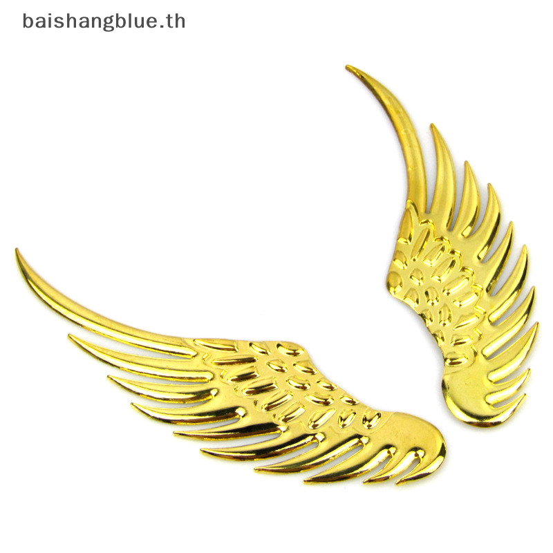 Pre 1 คู่รถ Auto รถจักรยานยนต์สติกเกอร์ 3D Eagle Angel Wings Badge ...