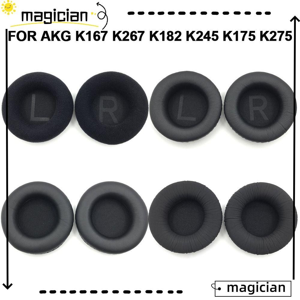 Mag 2 ชิ้นแผ่นรองหูฟัง,ฟองน้ําโฟมแผ่นรองหูฟังเปลี่ยนแผ่นรองหูฟัง,ชุดหูฟังอุปกรณ์เสริมอะไหล่ซ่อม ...