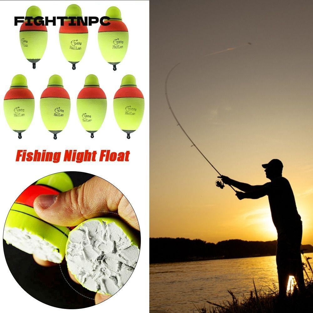FIGHTINPC Fishing Night Float คุณภาพสูงอิเล็กทรอนิกส์พลาสติก Bobber ...
