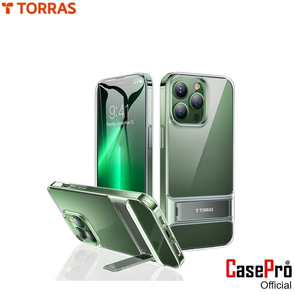 Torras MoonClimber Series เคสขาตั้งกันกระแทกผ่านมาตราฐานSGSเกรดพรีเมี่ยม เคสสำหรับ iPhone 13 ...