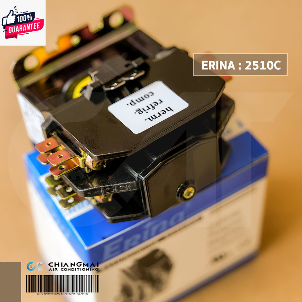 ERINA แมกเนติก คอนแทคเตอร์ แอร์ ยี่ห้อ Erina Magnetic contactor 25A ...