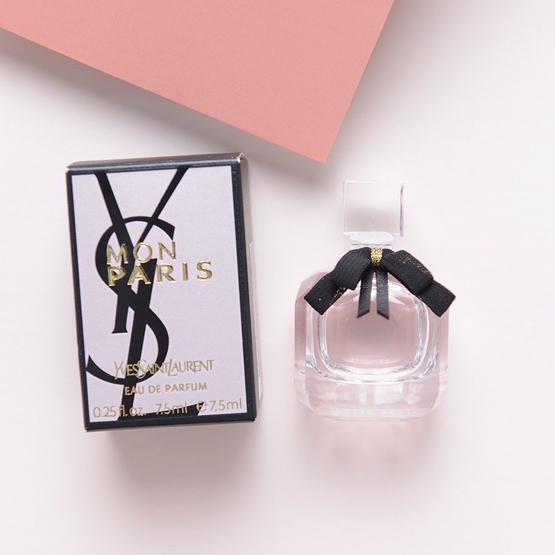 【💯% แท้ 】 น้ำหอมYSL MON PARIS EDP 7.5ML พร้อมกล่อง | Shopee Thailand