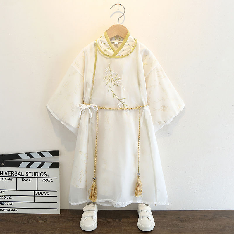 เด็ก Hanfu เสื้อยาวเด็กชาย Super Immortal Tang ชุด Elegant Tang Dynasty ...