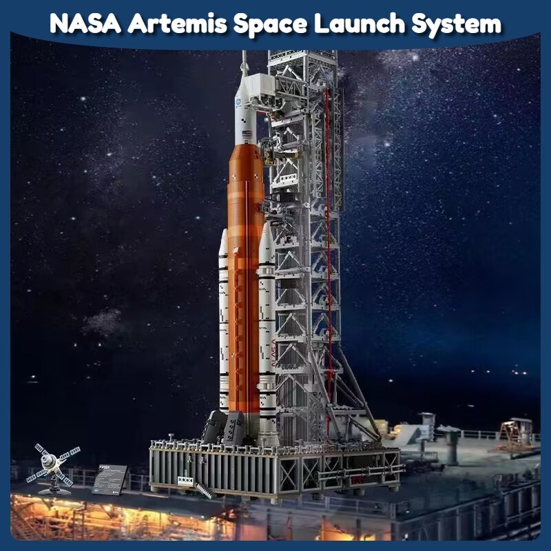 10341 Space Shuttle Series Building Block ของเล่น NASA Artemis Space ...