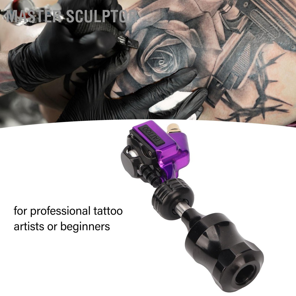 Master Sculptor เครื่องสักอิเล็กทรอนิกส์ขั้วต่อ RCA ตลับหมึกสักมอเตอร์ ...