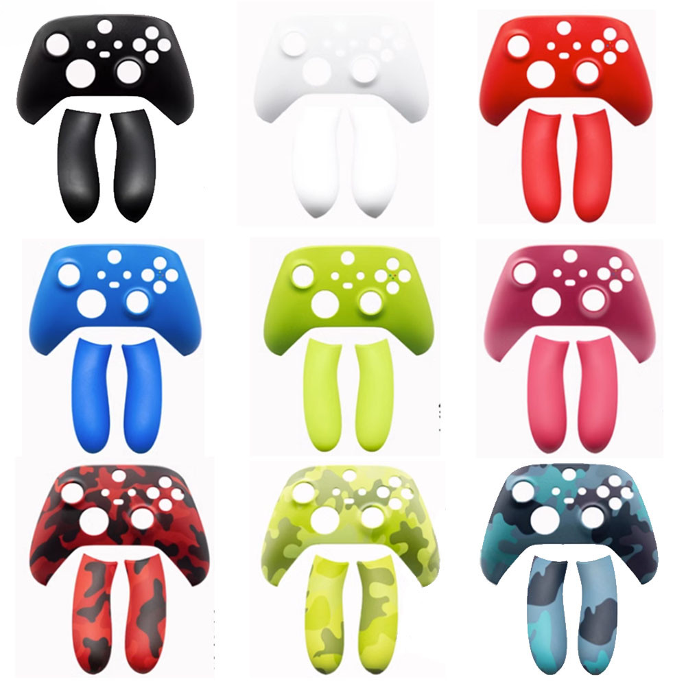 เปลี่ยนเชลล์สําหรับ Xbox Series S X XSX XSS คอนโทรลเลอร์ไร้สายจับพื้นผิวชุดปลอกเชลล์ Accessorie ...