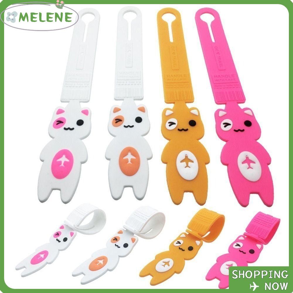 Melene ป้ายห้อยกระเป๋าเดินทาง,การ์ตูนอุปกรณ์การเดินทางแท็กกระเป๋า ...