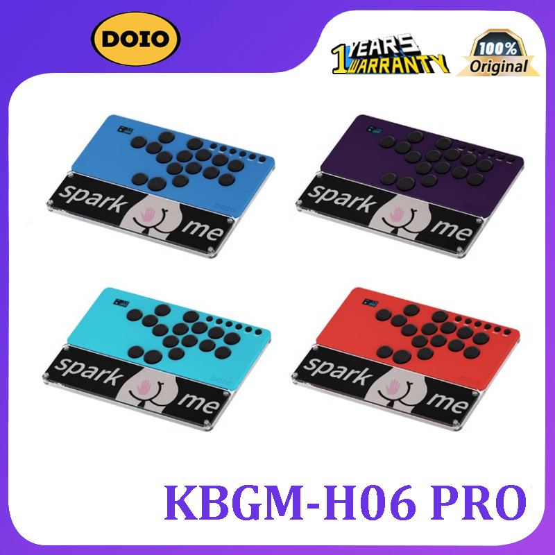 Doio KBGM-H06 PRO HITBOX อลูมิเนียม A4 คีย์บอร์ดเกมแบบพกพา Street ...