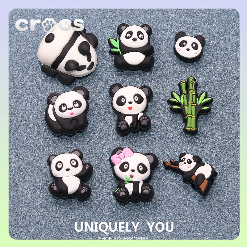 jibbitz crocs Panda series charm crocs เกาหลี crocs jibbitz jibbitz ...