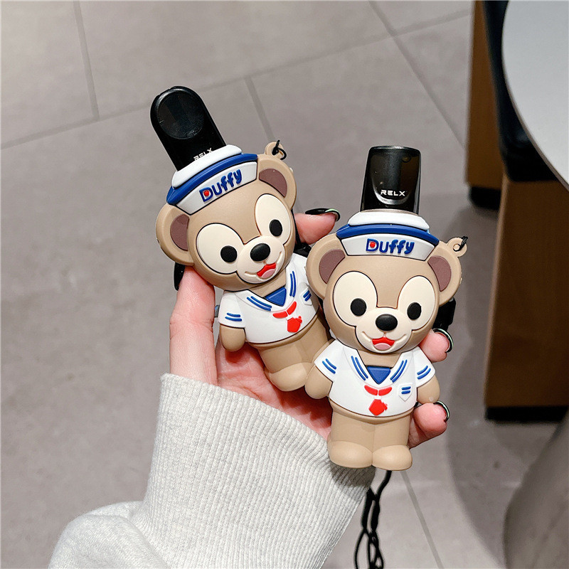 for Relx/infy/Marbo Zero Protective Case + Lanyard Uniform Duffy เคสกัน ...