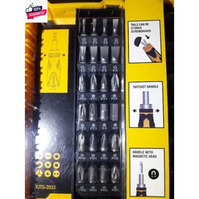 ชุดเครื่องมือ ไขควงอเนกประสงค์ 49 in 1 Hotak Pro Tools genuine ใช้งานทน ...