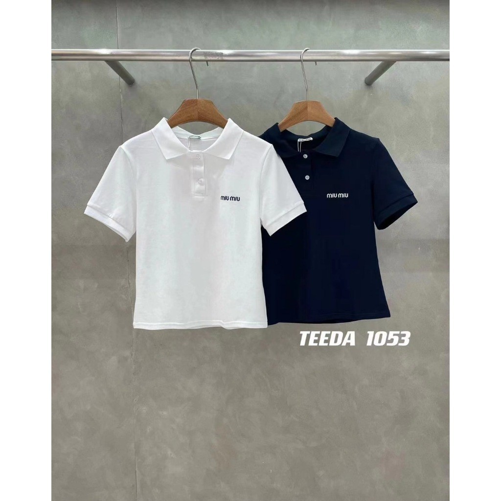 TEEDA เสื้อโปโลแบรนด์ดัง ป้ายถุงแท็กครบ ทรงเบสิคชนช็อป | Shopee Thailand