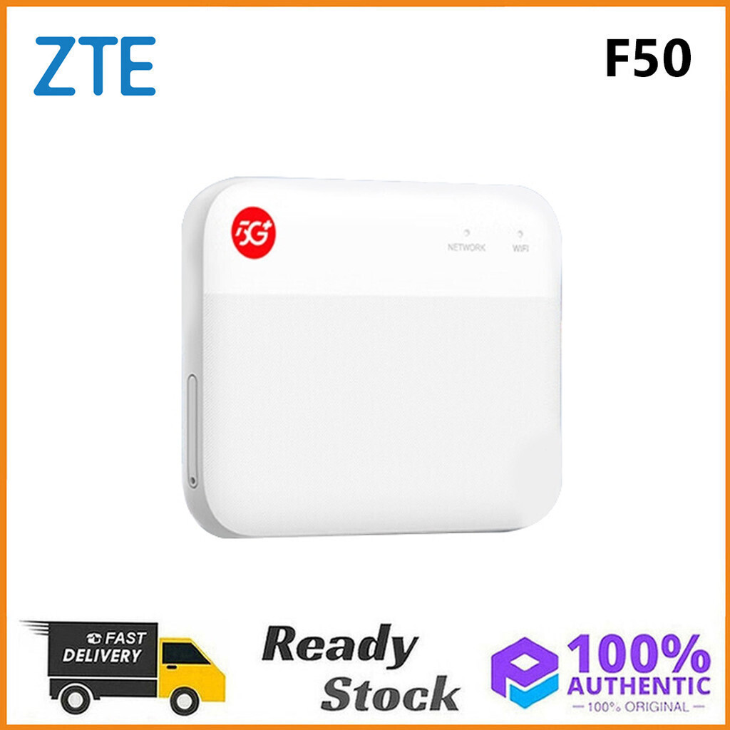Original ZTE F50 5G Pocket WiFi รองรับ SA + NSA และ Sub6GHz ความถี่ ...