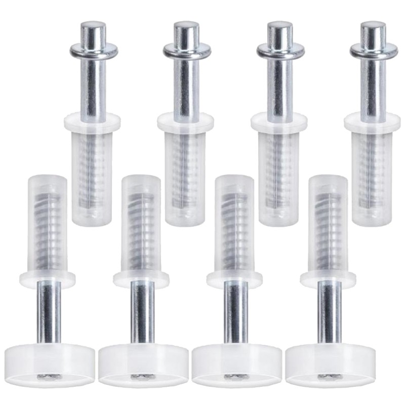 PCF * 8 ชิ้น Bifold ตู้เสื้อผ้าชุดซ่อมประตูเดือยบานพับคู่มือล้อฤดูใบไม้ ...