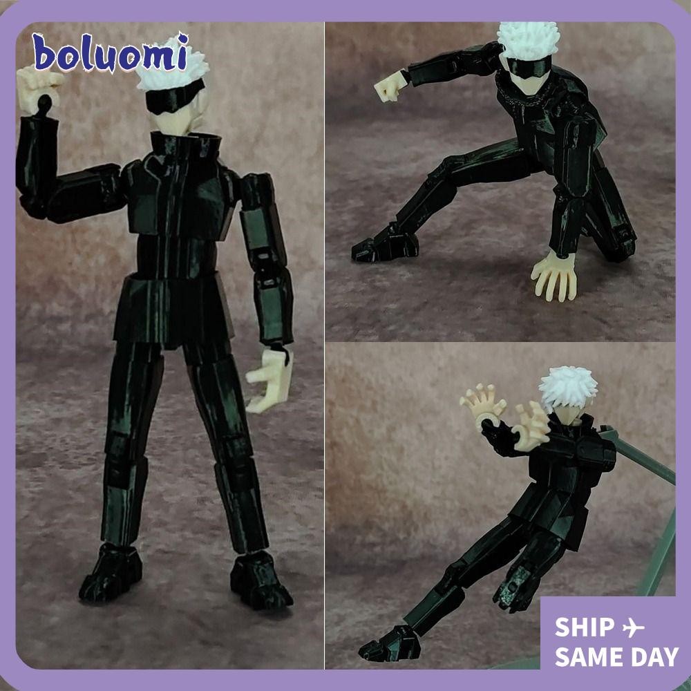 BOLOMI Jujutsu Kaisen ตัวเลข, Multi-Jointed Shapeshift PETG Gojo Satoru ...