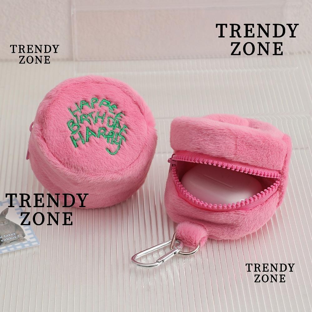 กระเป๋าเก็บของลายการ์ตูนสีชมพูกับตัวอักษรน่ารัก มินิตุ๊กตา Rotundity ...