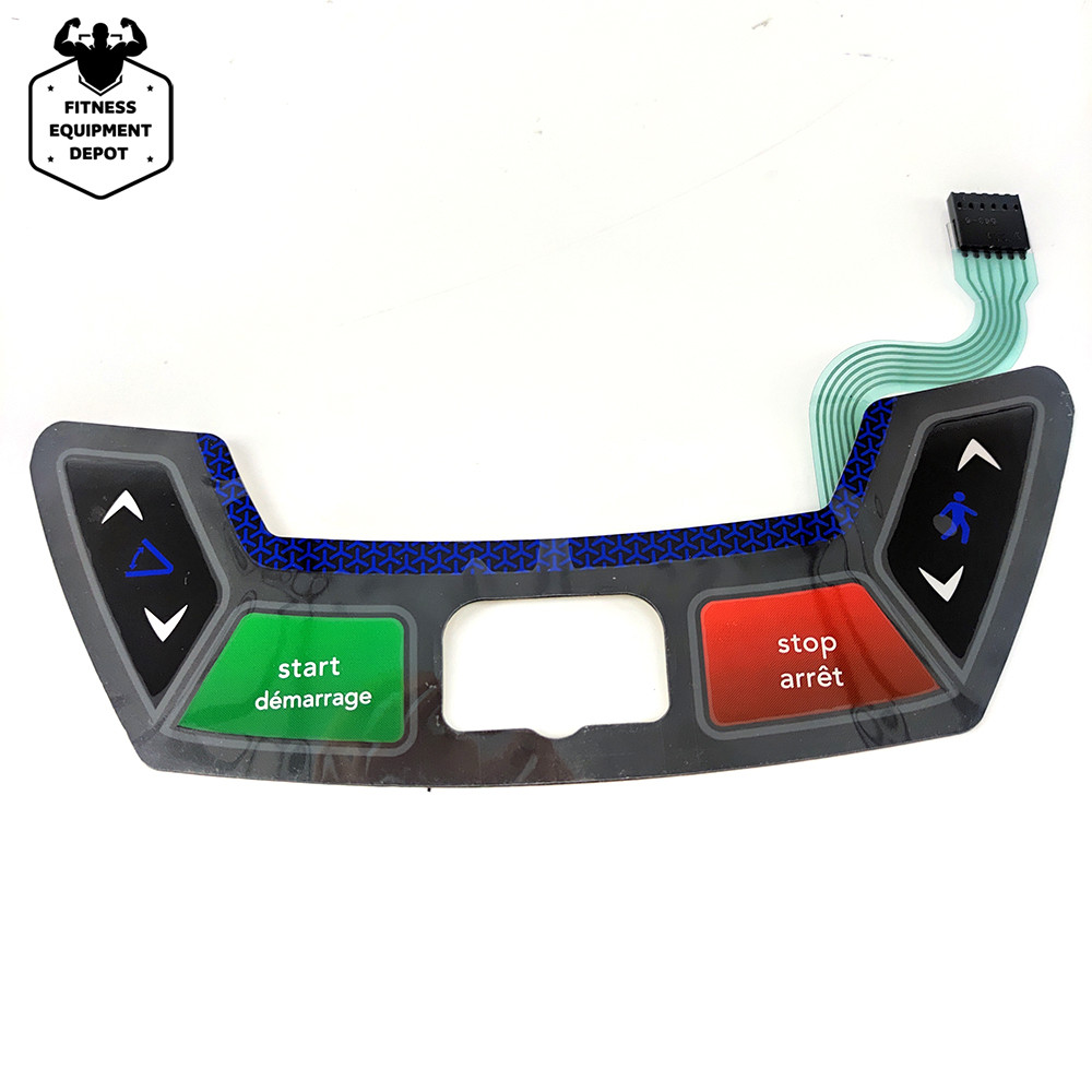 ปุ่มปุ่มกดลู่วิ่ง Horizon Numberpad T01-04 TM684-1US Horizon Treadmill ...