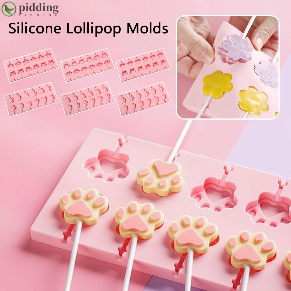 PIDDING รูปร่างดอกไม้ Mould ช็อกโกแลต Home & Kitchen DIY บิสกิตสัตว์รูป ...