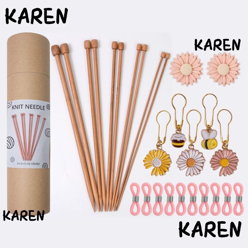 Karen ถักโครเชต์ Stitch Marker, DIY Craft Marker เครื่องมืออุปกรณ์เย็บ ...