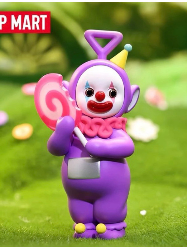 ฟิกเกอร์ ♞,♘ของแท้! POP MART(Candy gar)เทเลทับบี้ งานกล่องสุ่มส่งจาก ...