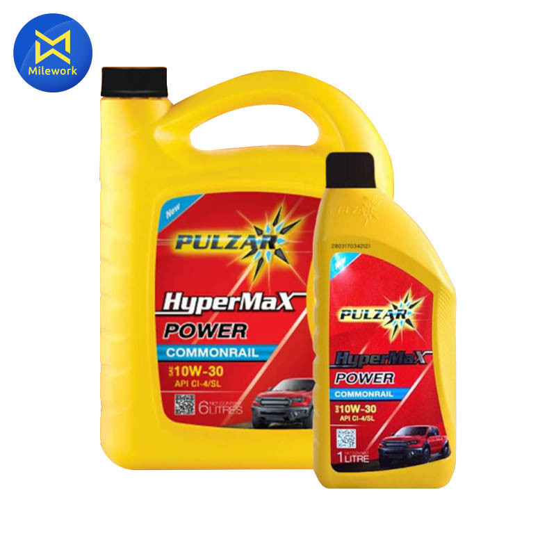 น้ำมันเครื่อง PULZAR-HYPERMAX COMMONRAIL(10W30)6L แถม1L | Shopee Thailand
