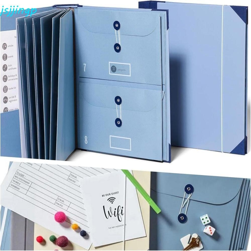 Jsjjingp ในกรณี I Go Missing Binder, Reusable Quick และ Easy Storage ...