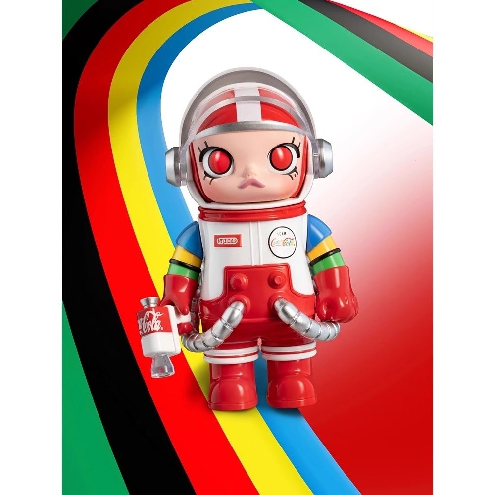 Pop Mart MEGA3 Generation SPACE MOLLY 100% Anniversary Series Figure ...