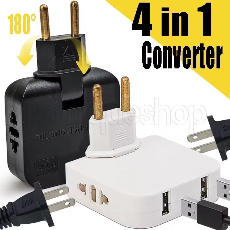 Eu Plug - AC Outlets - Multi-Plug Mini Slim Wireless Outlet Adapter ...