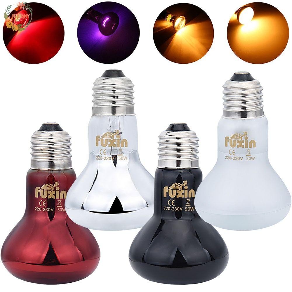Pewany Led สัตว์เลี้ยงโคมไฟความร้อน,ปรับอินฟราเรด UVA Day Night Bulb,ทนทาน E27 4 ชนิด 220-230V ...