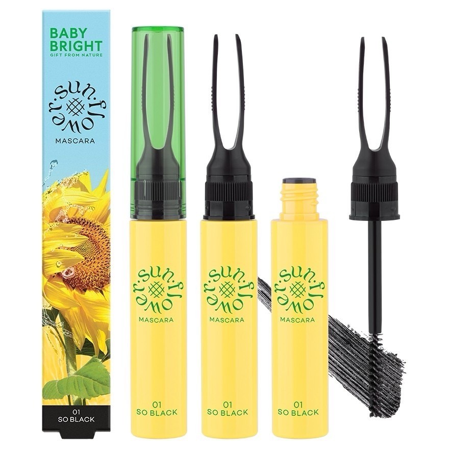 Baby Bright Sunflower Mascara 5g. ซันฟลาวเวอร์ มาสคาร่า 5g. | Shopee ...