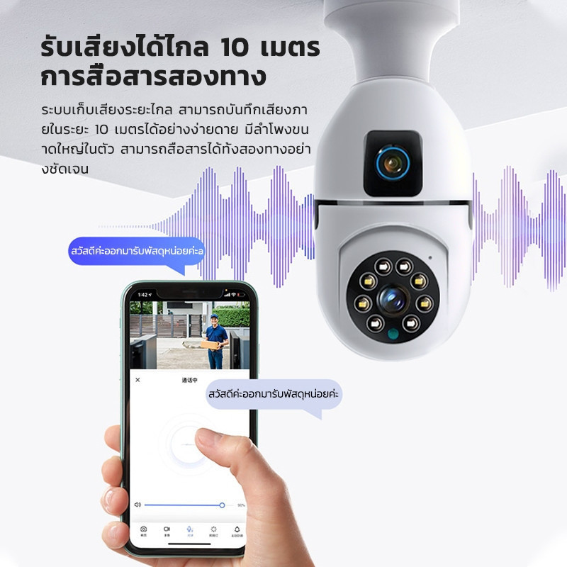 FMKvision กล้องวงจรปิด กล้องไร้สาย IP camera WIFI outdoor CCTV Full HD ...