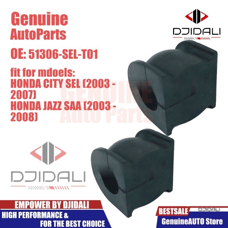 ชุดบุชกันโคลงหน้า (2 ชิ้น)PU SILICONE honda city SEL IDSI VTEC Jazz SAA GD 51306-SEL-T01 ...