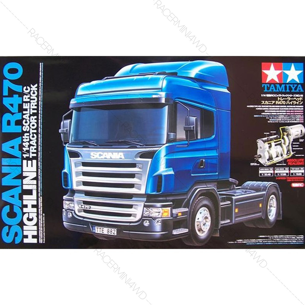 TAMIYA 56318 1/14 R/C Tractor Truck Scania R470 Highline ชุดประกอบรถ ...