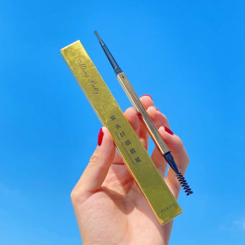 lameila：E807- ดินสอเขียนคิ้ว แบบหมุน พร้อมแปรงปัดคิ้ว เนื้อดี เขียนง่าย เส้นคม กันน้ำ ติดทนนานkk ...