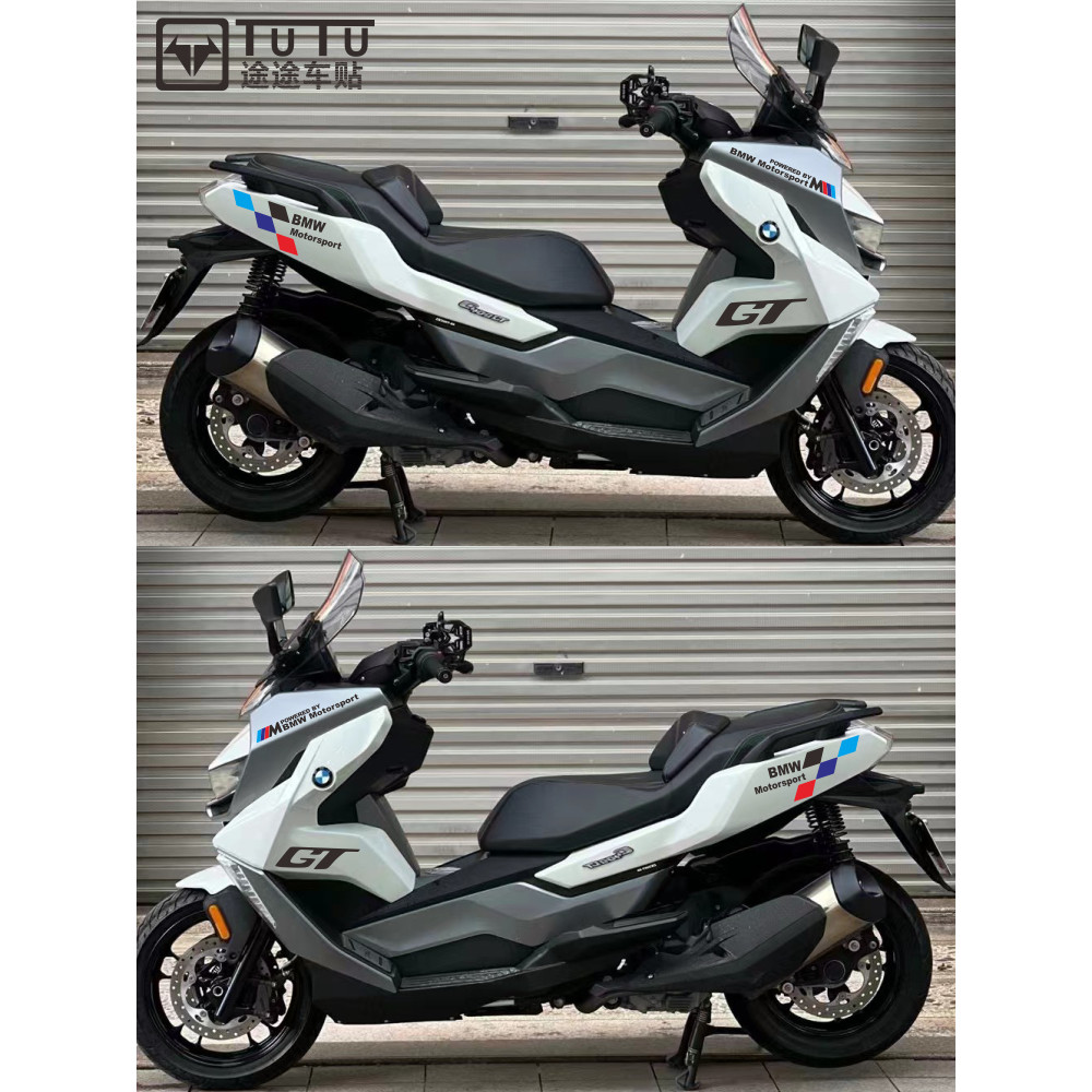 เหมาะสําหรับ BMW/C400GT สติกเกอร์ Garland รถจักรยานยนต์ Decals กันน้ํา ...