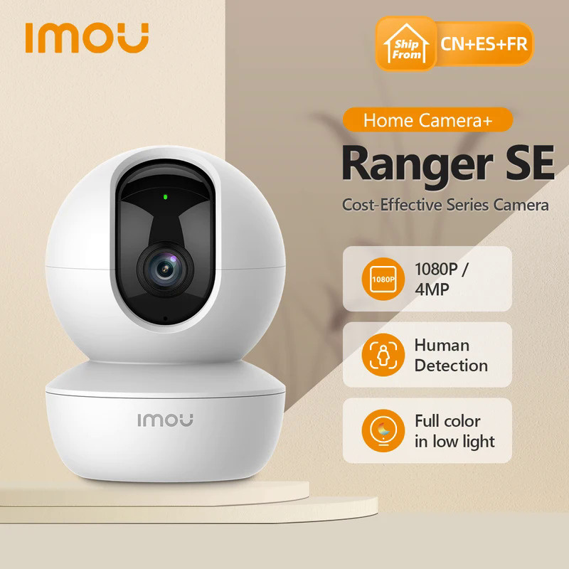 IMOU Ranger SE 2MP Smart Baby Monitor Security AI Body Detection Camera ...