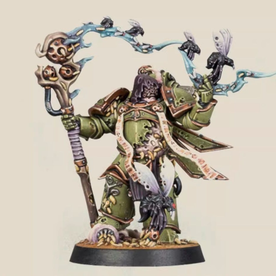 Warhammer 40K Death Guard Space Marine Heroes 3 Warlock (รุ่นมาตุภูมิ ...