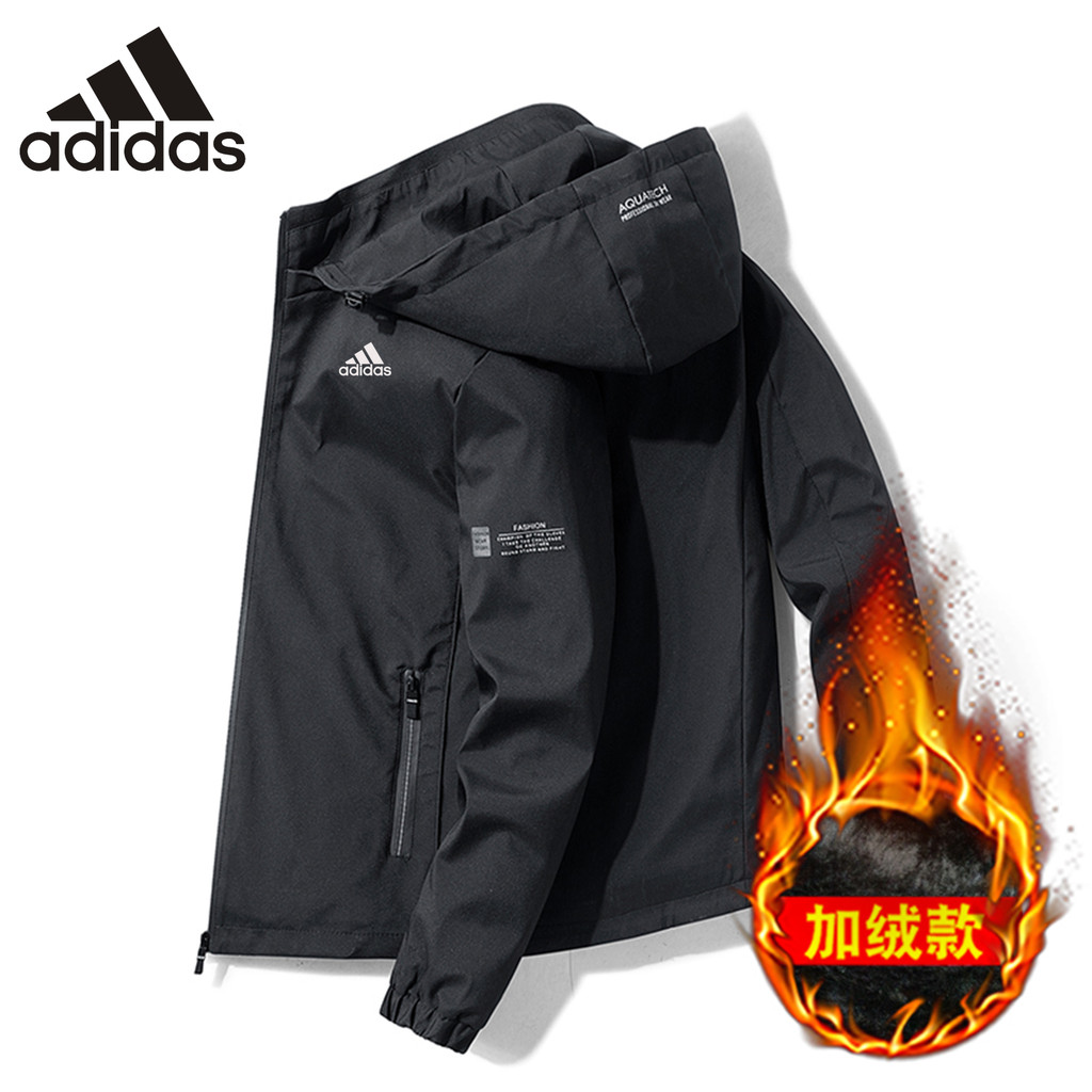 [M-5XL] Adidas Jacket ฤดูใบไม้ร่วงใหม่ 3-in-1 ลำลอง ชุดทำงาน เสื้อหนา ...
